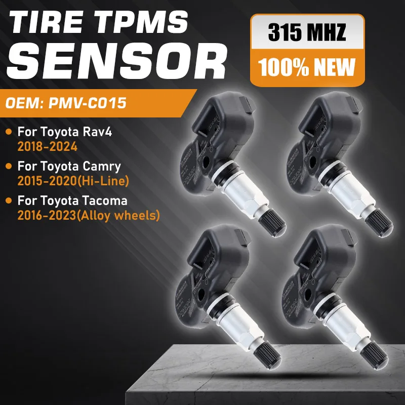 Tire Pressure Monitor Sensor TPMS For Toyota Rav4 XA50 2018-2024 Toyota ...
