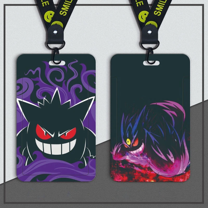 Pokemon School Card Set Student Meal Card Lanyard Hanging Neck Slider ...