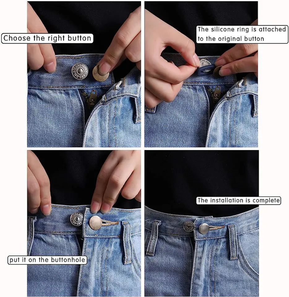 Button Extension For Trousers