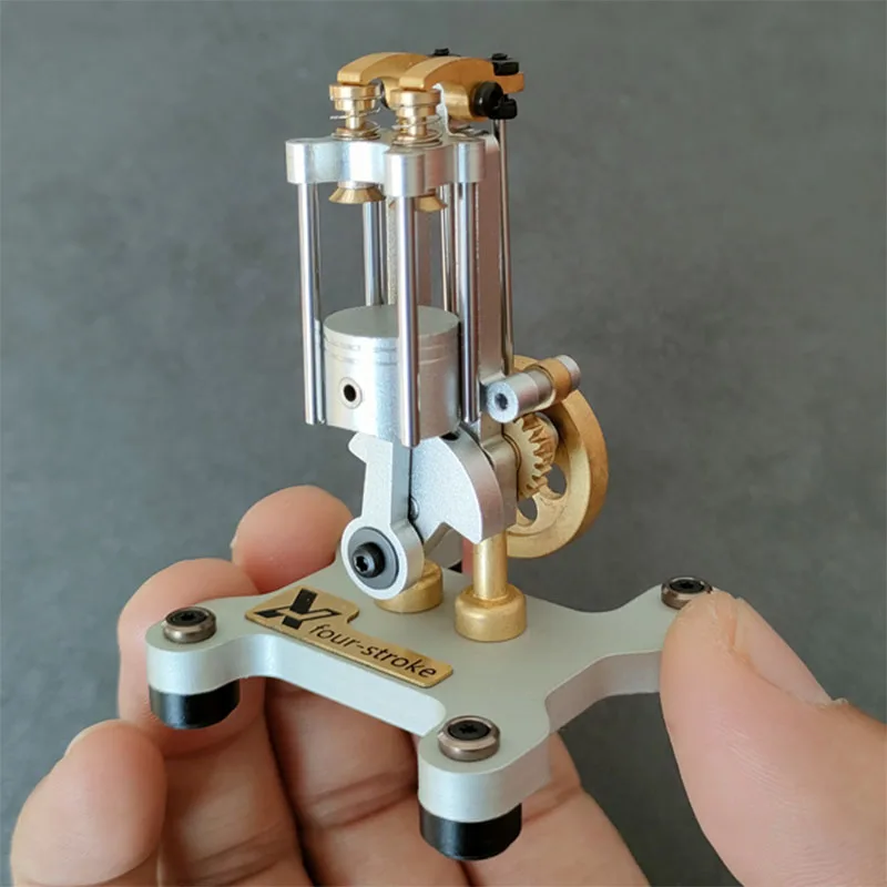 Mini-Engine-Model-Single-Cylinder-Four-Stroke-2-Valve-Double-Cam-Top ...