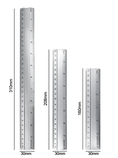 12 Inch Ruler Actual Size
