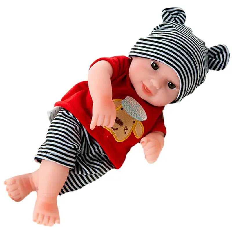 Weiche-wieder-geborene-Baby-puppen-wasserdicht-realistisch-niedlich ...