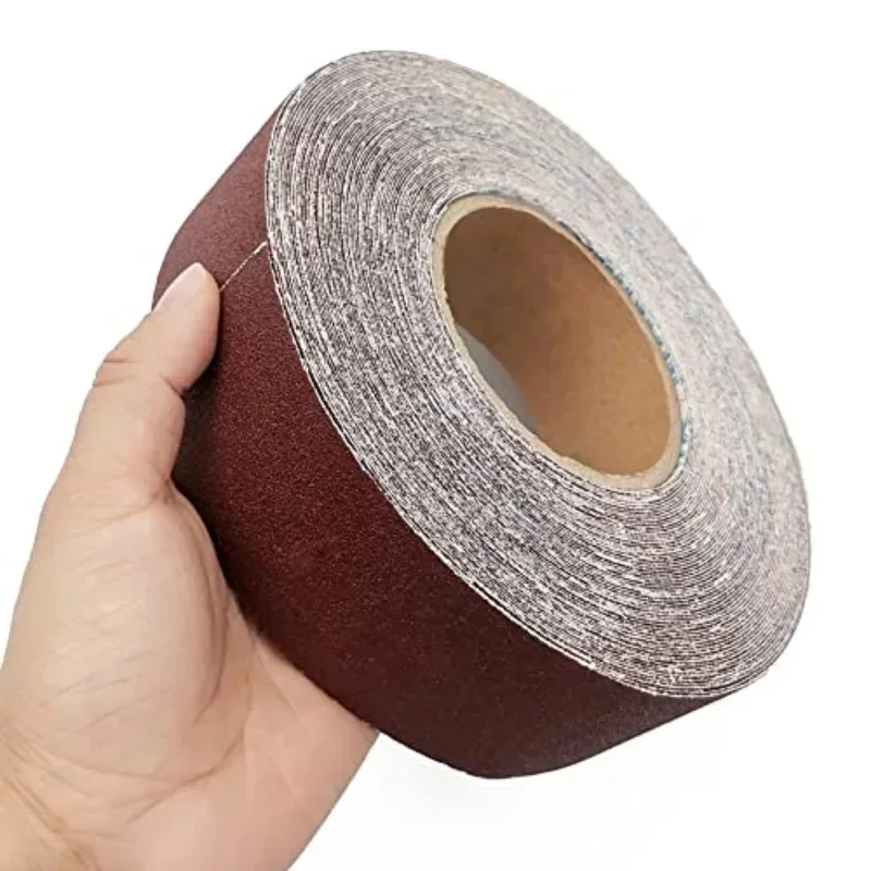 6Meter-Sandpaper-Roll-Continuous-Abrasive-Ready-To-Cut-Emery-Cloth-For ...