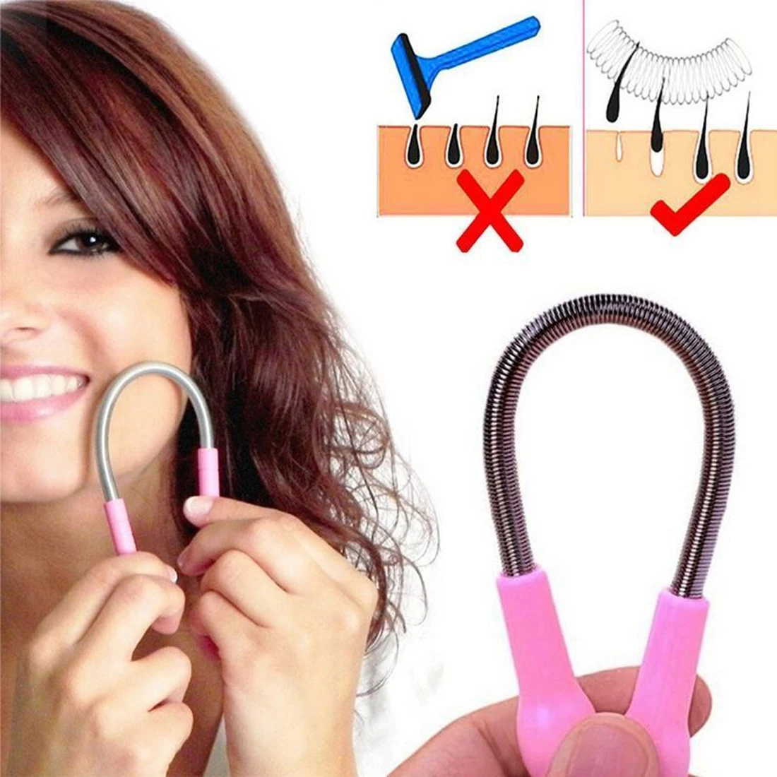 Face Hair Remover Woman Epilator For Face Hair Removal Facial Hair ...