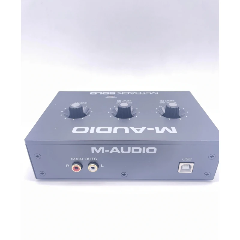 M-AUDIO M-Track SOLO professional sound card 2-Channel USB recording ...