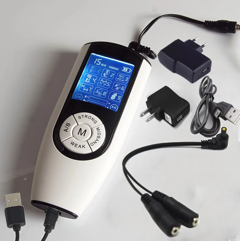 Strongest Electro Stimulation Bdsm Therapy Tens Massager Electric Shock Sex Toys Host E Stim