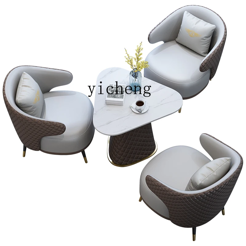 ZK-Light-Luxury-Negotiation-Table-and-Chair-Combination-Reception ...