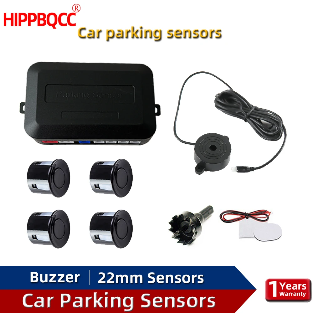 Hippbqcc-Parks-ensor-Kit-4-Sensoren-Summer-22mm-Reverse-Backup-Radar ...