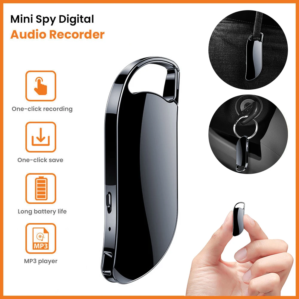 Smart-Audio-Voice-Recorder-Mini-32GB-64GB-HD-Noise-Reduction-Dictaphone ...