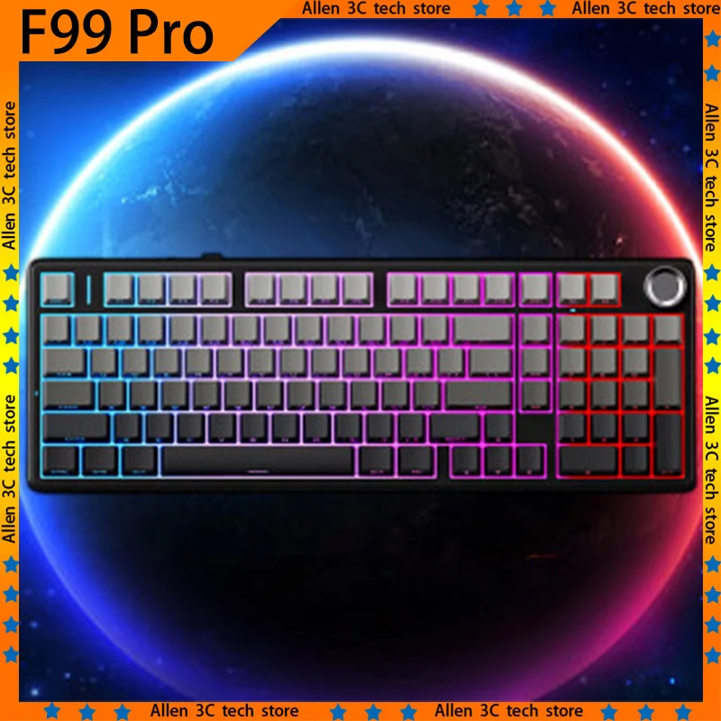 Aula-Teclado-mec-nico-inal-mbrico-F99pro-3-modos-Bluetooth-2-4G-perilla-multifuncional-RGB ...