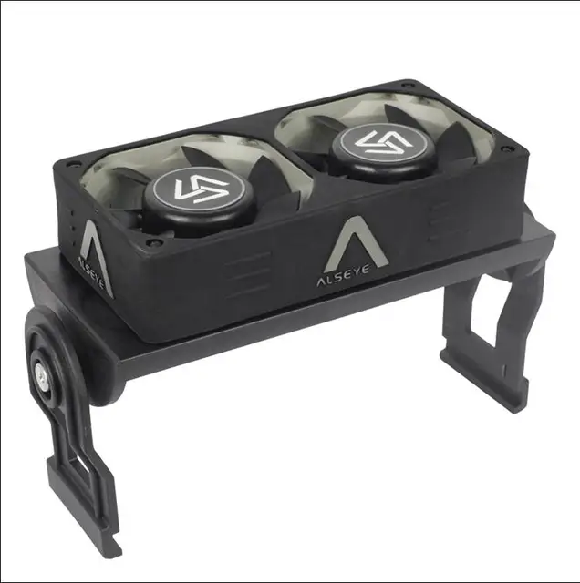 RAM Cooling Memory Cooler With Dual 60mm Fan PWM Radiator For Desktop ...