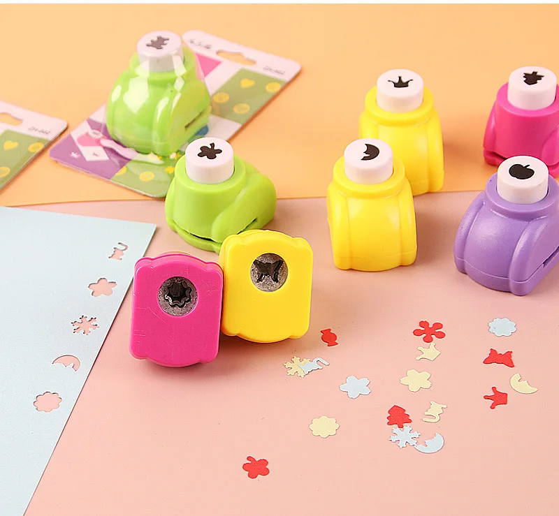 Perforatrice-poinçon,LOLEDE-Mini papier d'impression pour enfant,outil ...