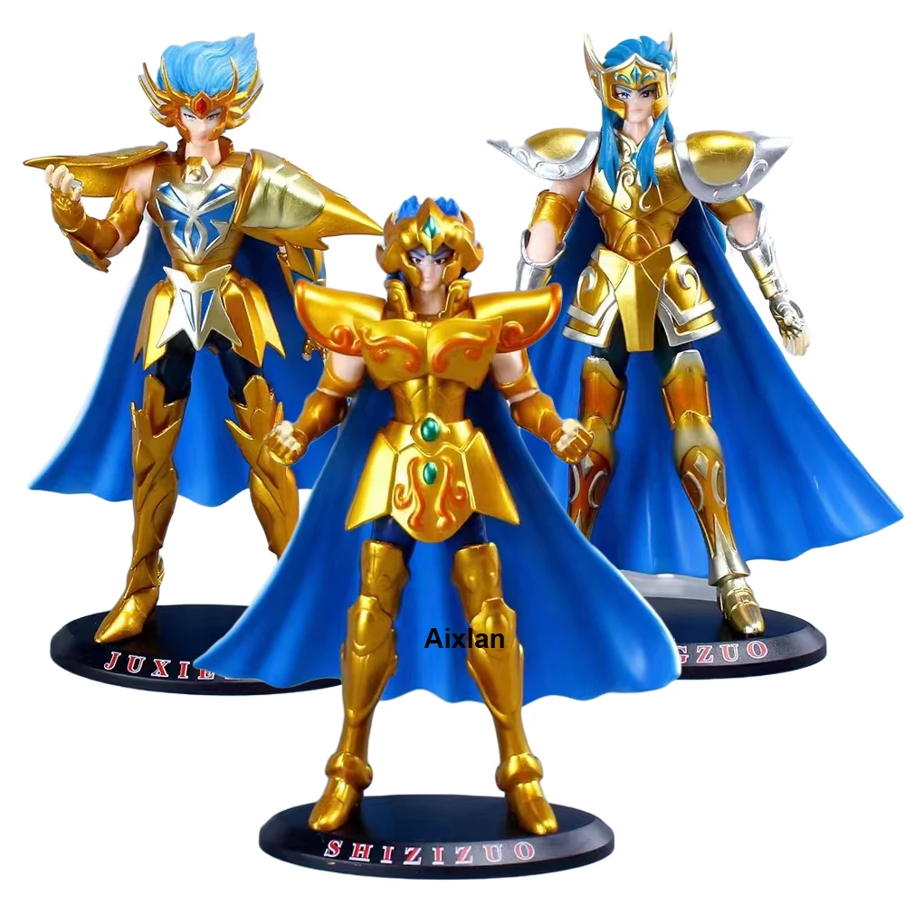 5Pcs/Set Gold Saint Seiya Figure Seiya Legend of Sanctuary Action ...