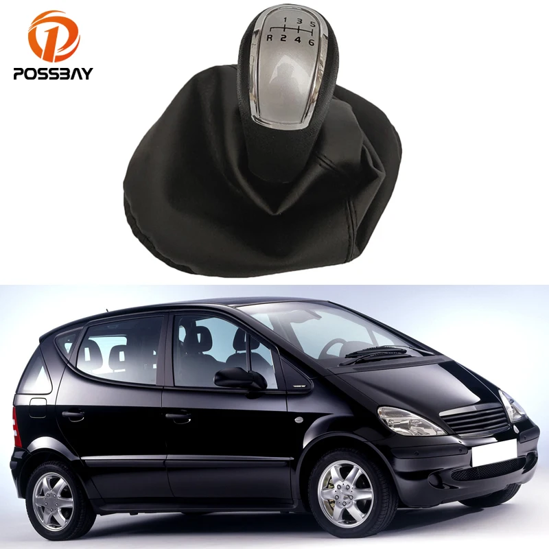 Car-6-Speed-Gear-Shift-Knob-Manual-Transmission-Handle-Stick-Lever ...