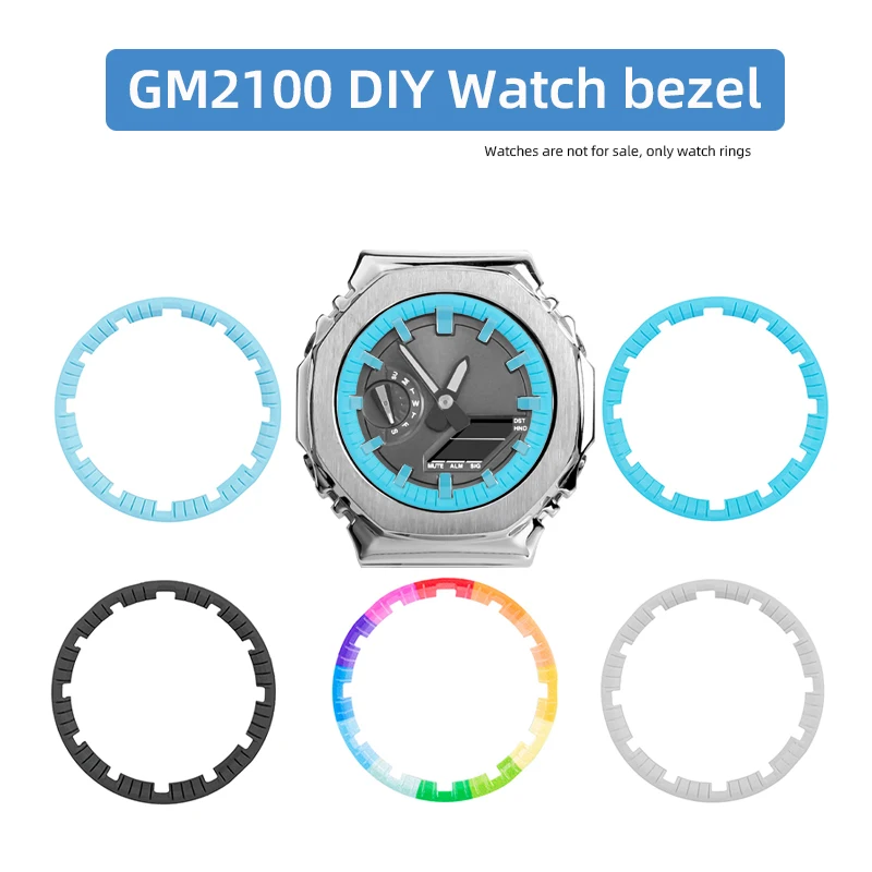 GM-2100 Watch Scale Ring Index For Casio GM2100 GMAS2100 Hour Marker ...