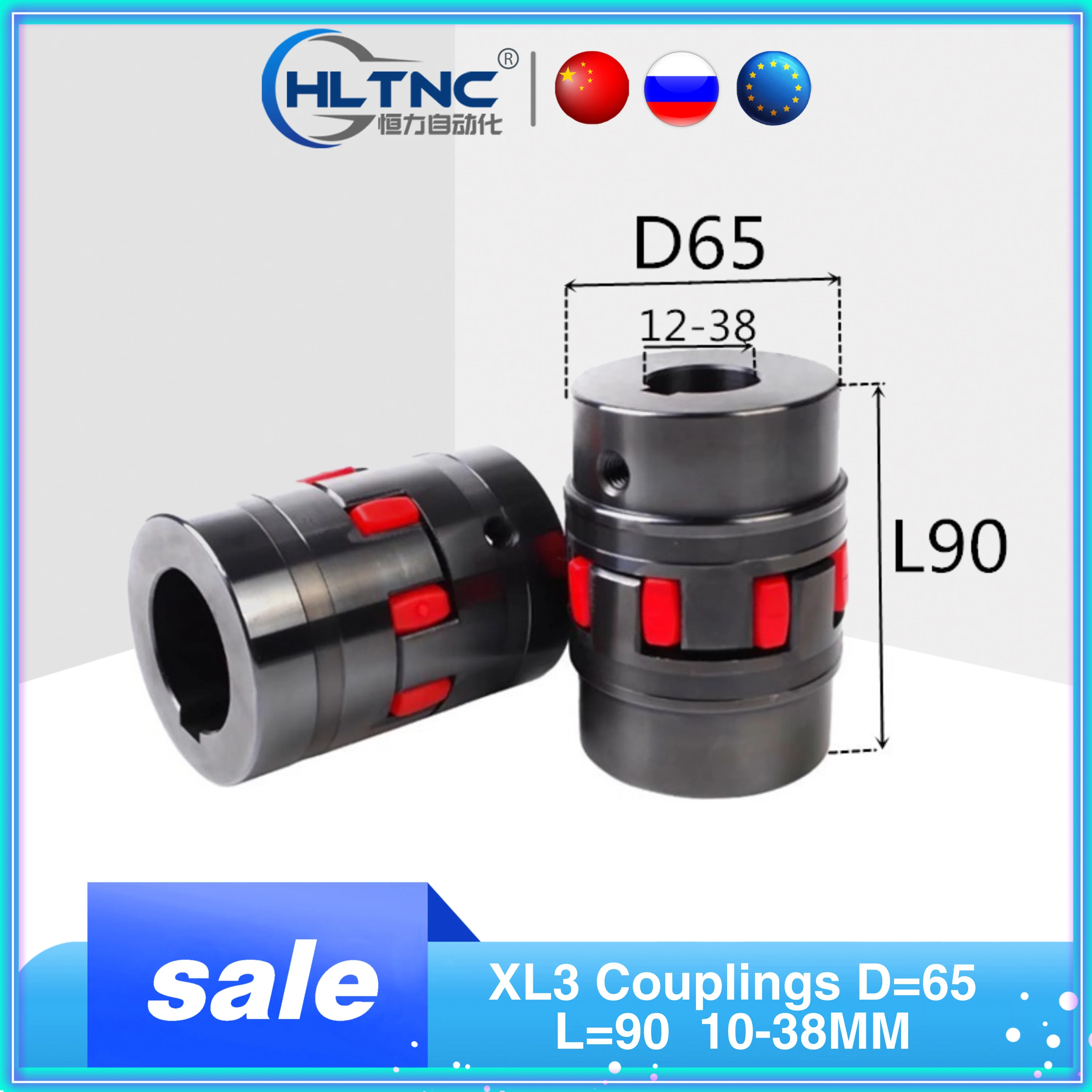 New-45-steel-material-Star-Elasticity-couplings-XL3-Couplings-Plum-High ...