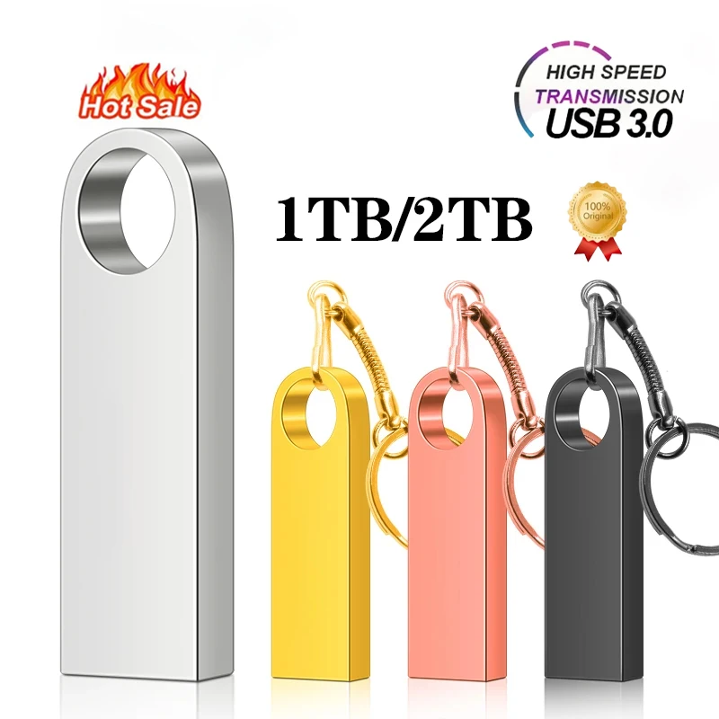Memoria-USB-100-Original-Pendrive-de-2TB-1TB-disco-U-de-Metal-64GB ...