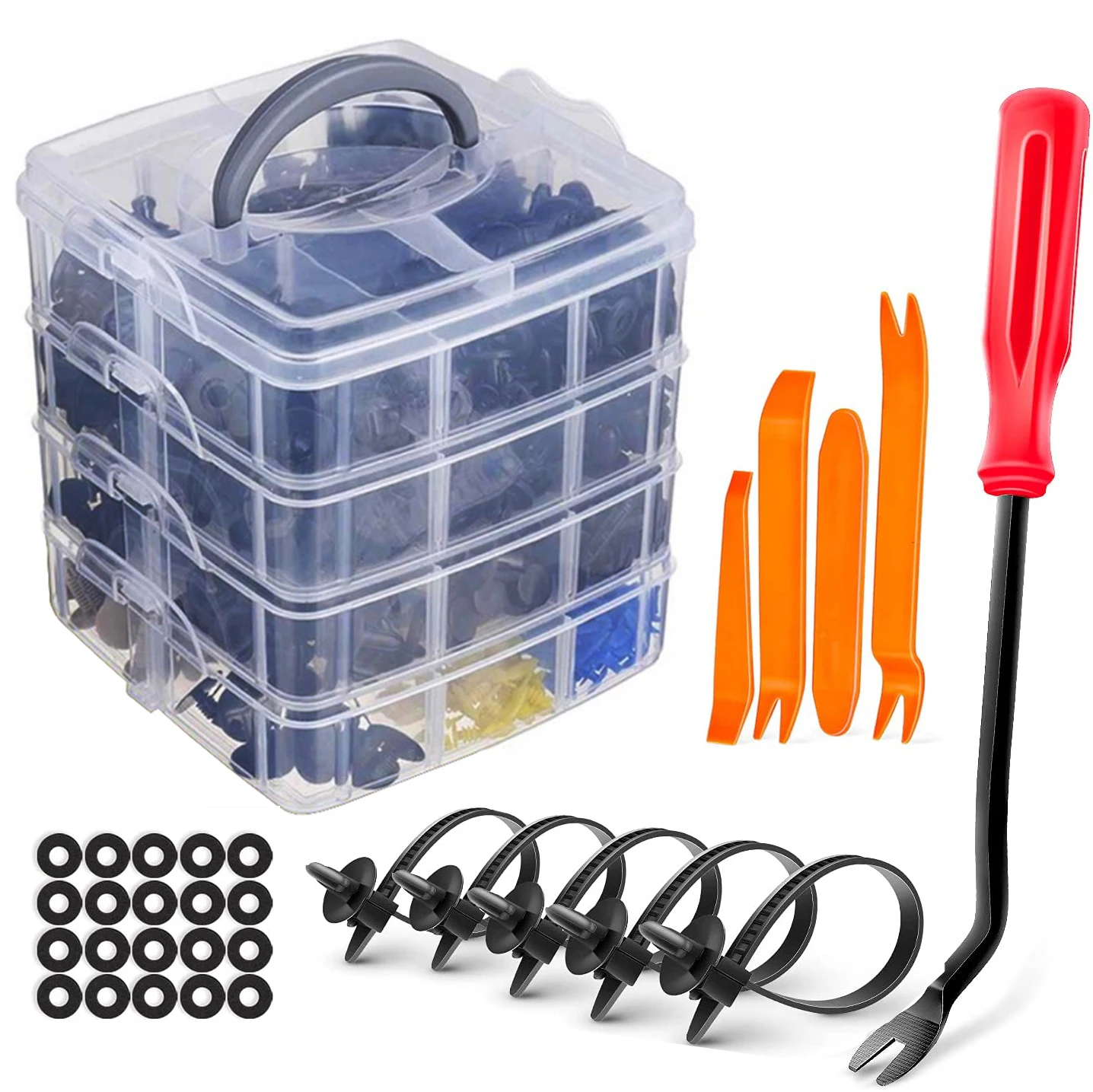 Car-Mix-Size-Fastener-Clips-Portable-Tool-Set-Popular-Repair-Auto-Body ...