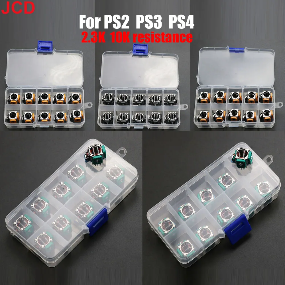 JCD-10pcs-For-PS3-PS4-PS5-Game-Controller-RockerAxis-Resistors ...