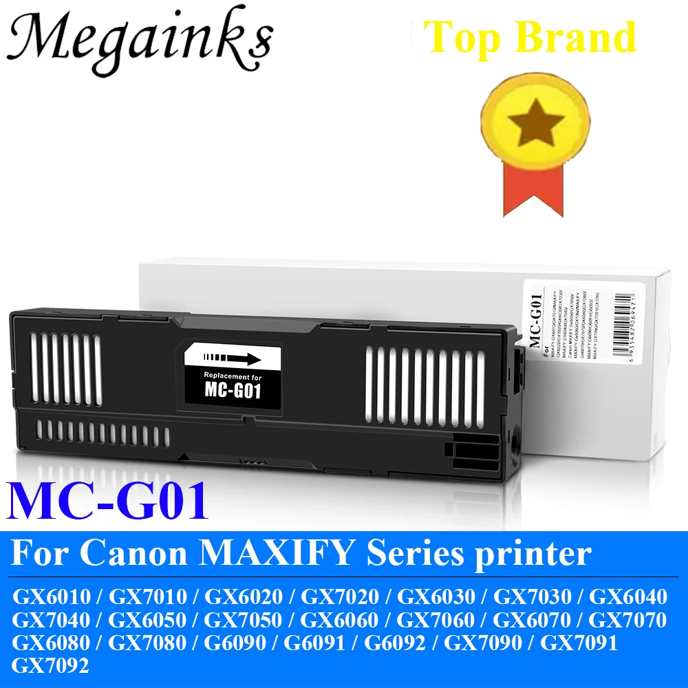 MC-G01 maintenance box For Canon MC G01 maintenance tank for Canon MAXIFY GX6010 GX7010 GX6020 ...