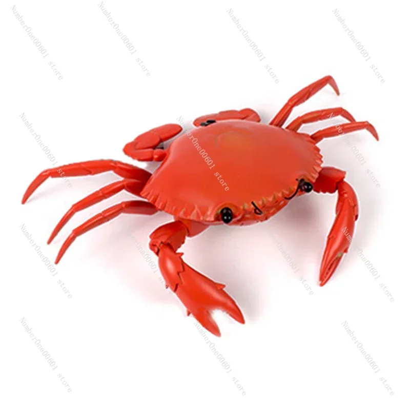 Simulation Remote Control Crab Prank Electric Hairy Crab Model Children ...