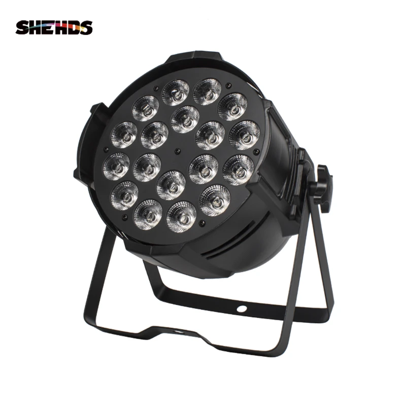 1pcs 18x18w Rgbwa Uv Led Par Lighting 6in1 Dmx Aluminum 18x12w 4in1 Dj ...