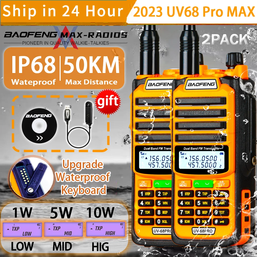 The Best Baofeng Model for Real-World Use? Here's Why the UV68 P.M V2 ...