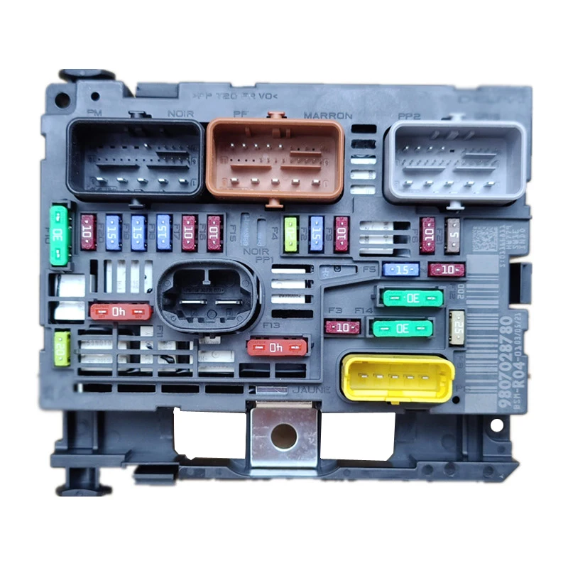 Yeni orijinal motor Servo sigorta montaj kutusu Peugeot 9807028780 için ...