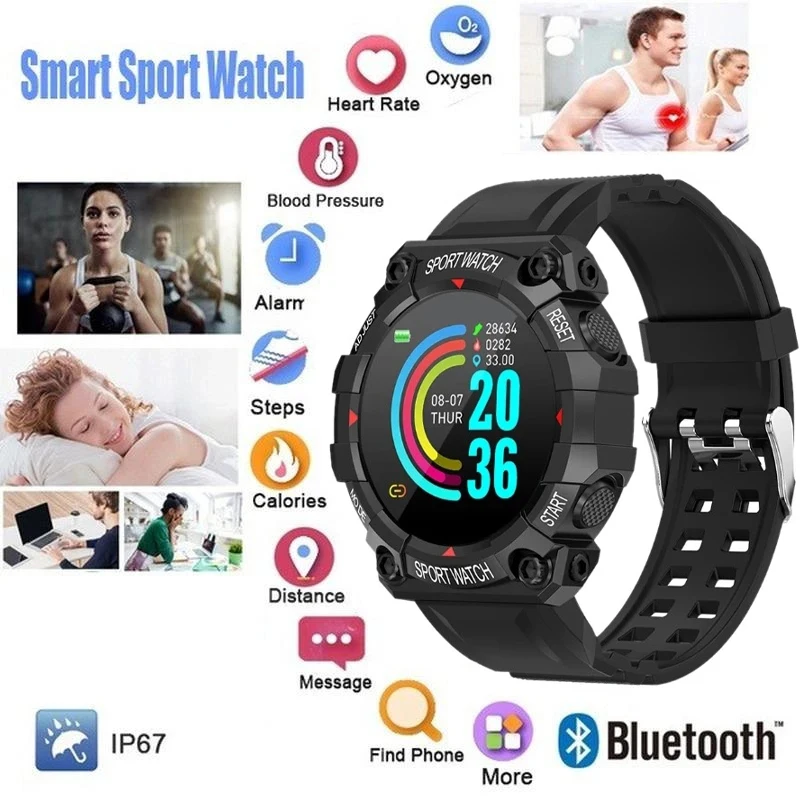 New-Y56-Smart-Watch-Women-Men-Lady-Sport-Fitness-Tracker-Smartwatch ...