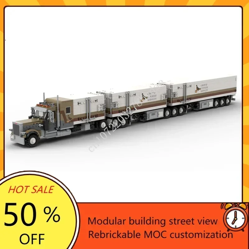 1998PCS High-Tech Mechanical MOC Peterbilt 379Truck Offroad Truck ...