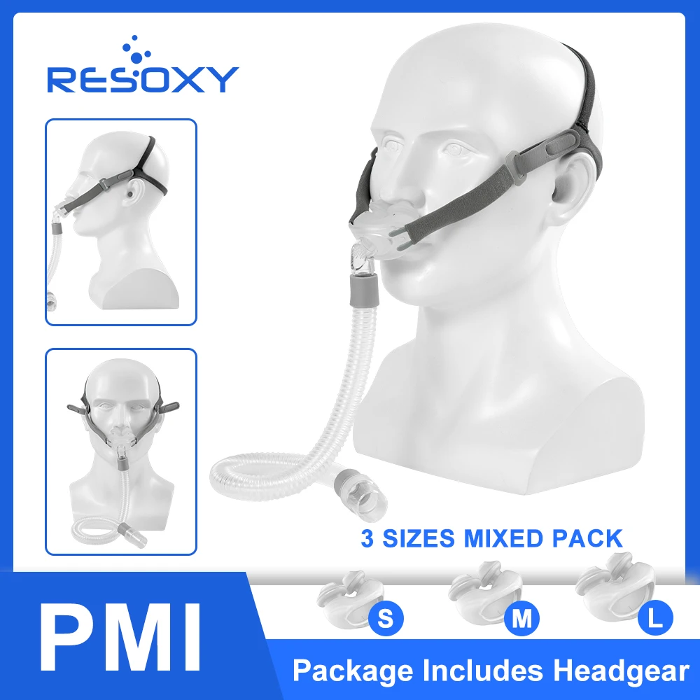 Mascarilla-de-almohada-Nasal-m-dica-dise-o-simplista-CPAP-para-dormir ...