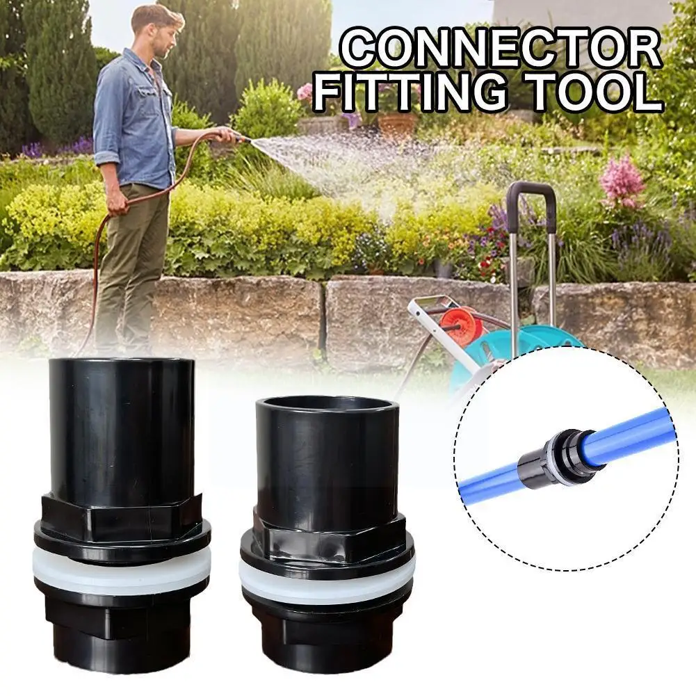 Aquarium Drain Joint PVC Pipe Water Inlet Outlet Fittings Overflow ...