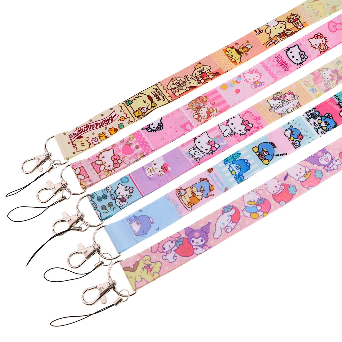 Anime Pretty Lanyards for Key Neck Strap lanyard Card ID Badge Holder ...