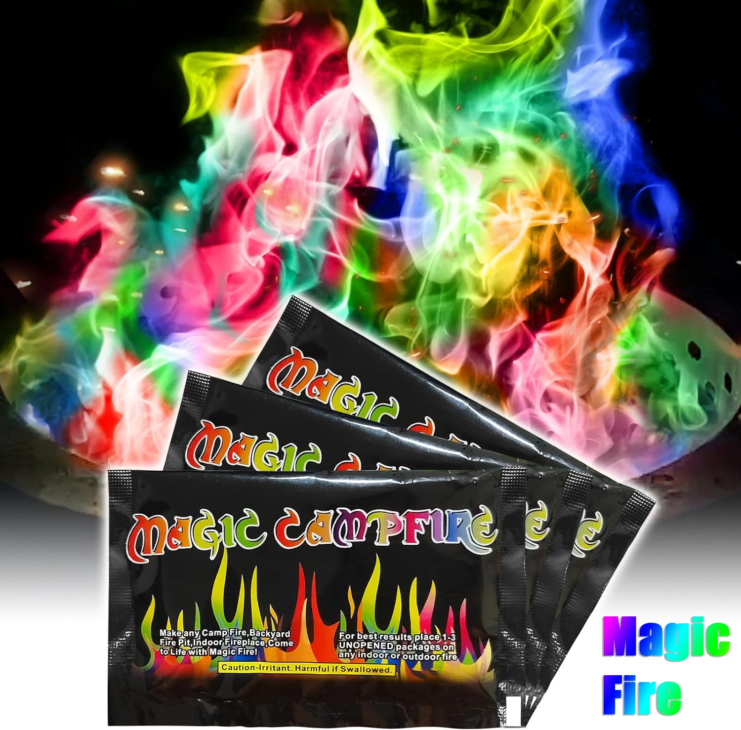 100PCS-Magic-Fire-Colourful-Flame-Powder-Magic-Fire-Colour-Changing ...