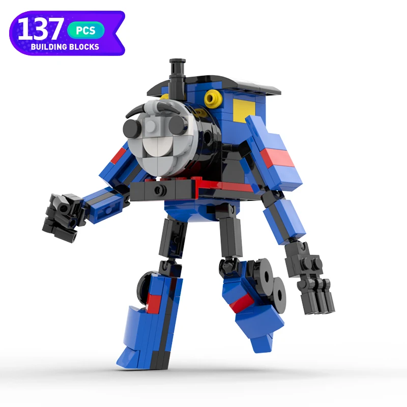 Moc-Choo-Choo-Charles-Thomas-Trains-Action-Figure-Mech-Warrior ...