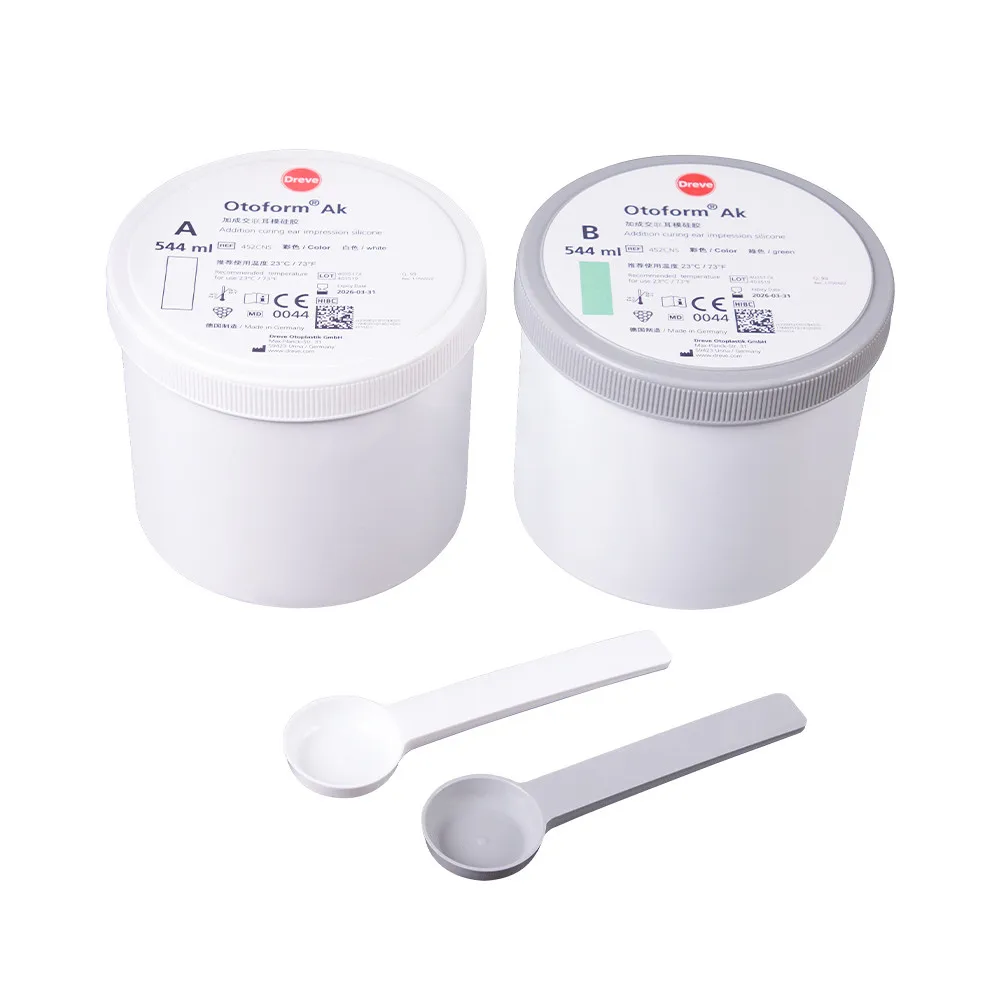 Dreve Otoform AK Impression Material Silicone Putty Green & White 35 ...