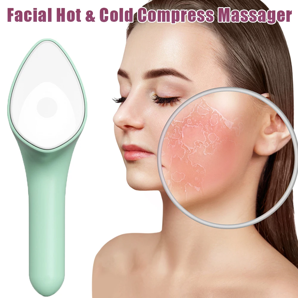 Facial-Hot-Cold-Compress-Massager-Ice-Skin-Care-Cryotherapy-Calm-Skin ...