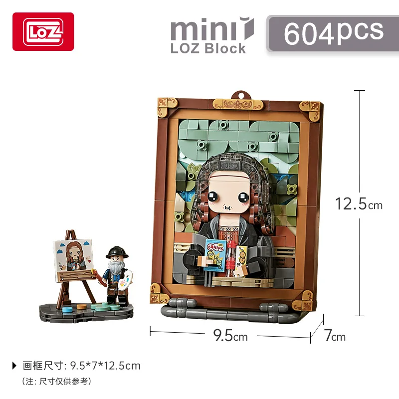 Mini-Building-Blocks-604PCS-Cute-3D-Painting-Model-Set-Creative-DIY ...