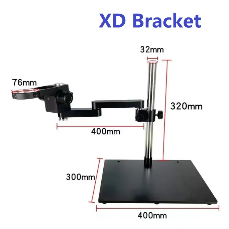 Trinocular Binocular Microscope Holder Arm Stand Bracket 76 50mm 40mm ...