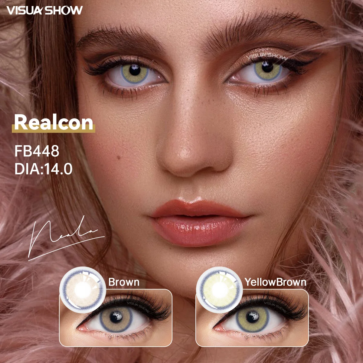 VISUASHOW-Neala-Myopia-Contact-Lenses-1-00-to-8-00-2pcs-Color-Contact ...