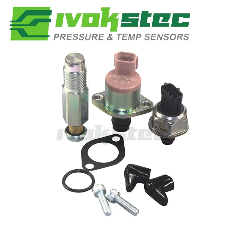FUEL PUMP PRESSURE REGULATOR CONTROL RELIEF VALVE RAIL SENSOR For ...