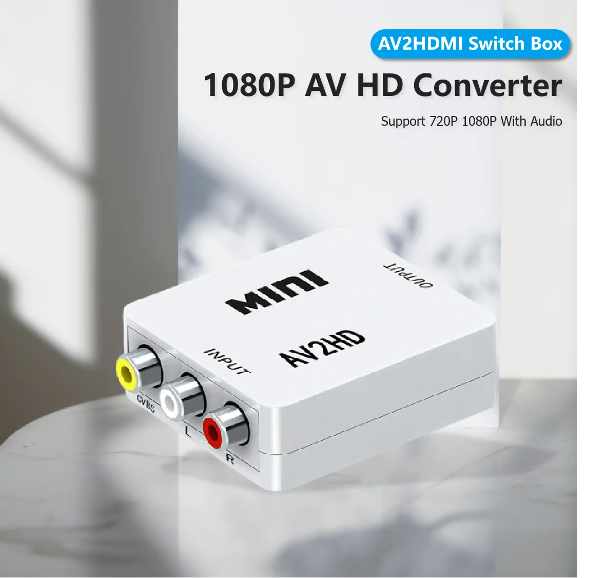 HDMI-Compatible-TO-AV-HD-To-AV-Video-Converter-Adapter-720-1080P-AV2 ...