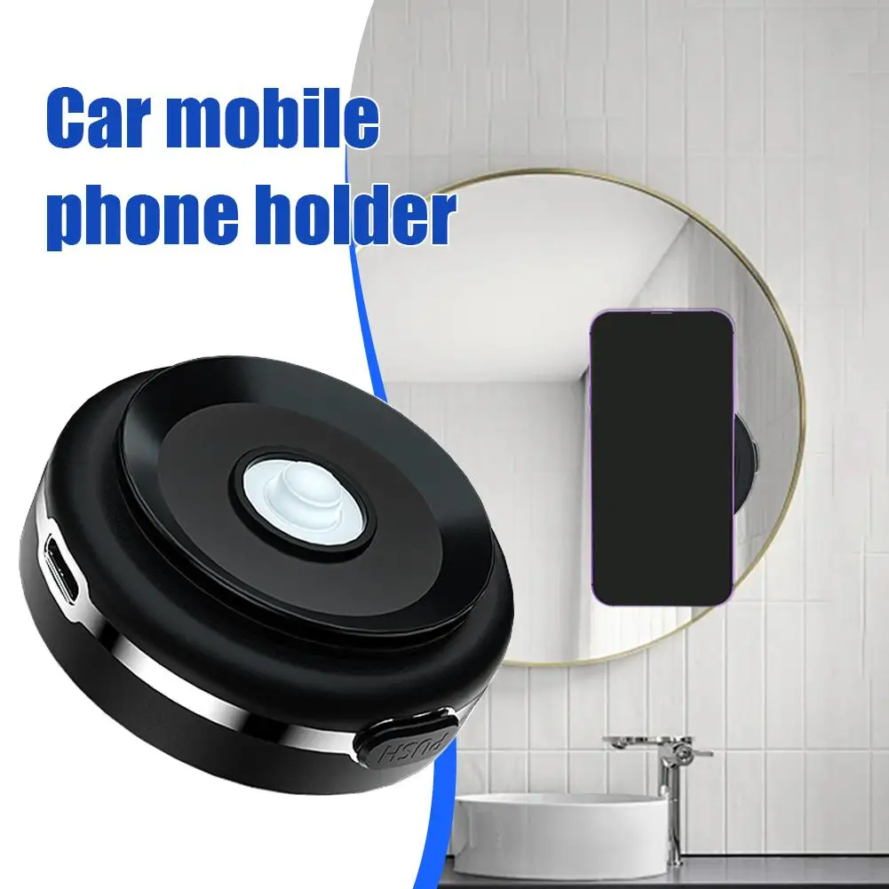 New-Vacuum-Suction-Cup-Car-Phone-Holder-Double-sided-Magnetic-Mount ...