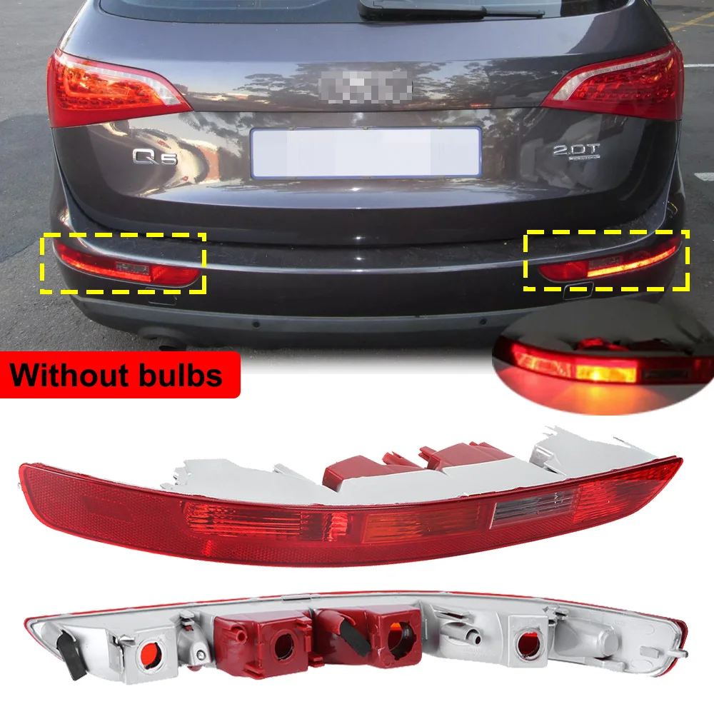 Car Rear Bumper Tail Lamp Cover Taillight for Audi Q5 2.0T 2009 2010 ...