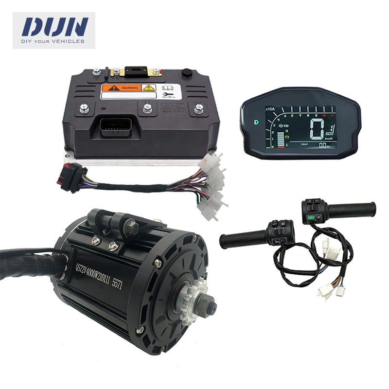 QS138-4KW-90H-72V-peak-13KW-Mid-Drive-Motor-with-EM260s-and-DKD-Display ...