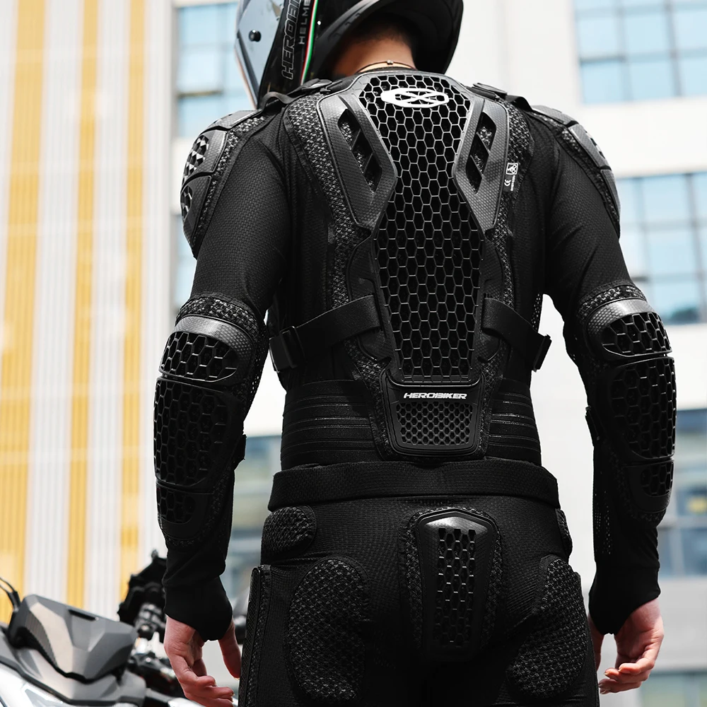 New Motorcycle Jackets Men's Full Body Armor Protection Jackets ...