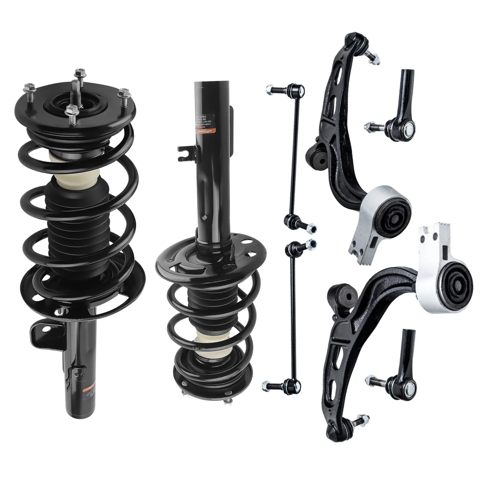 Front Struts Control Arm Sway Bar Outer Tie Rods for Ford Flex 3.5L V6 ...