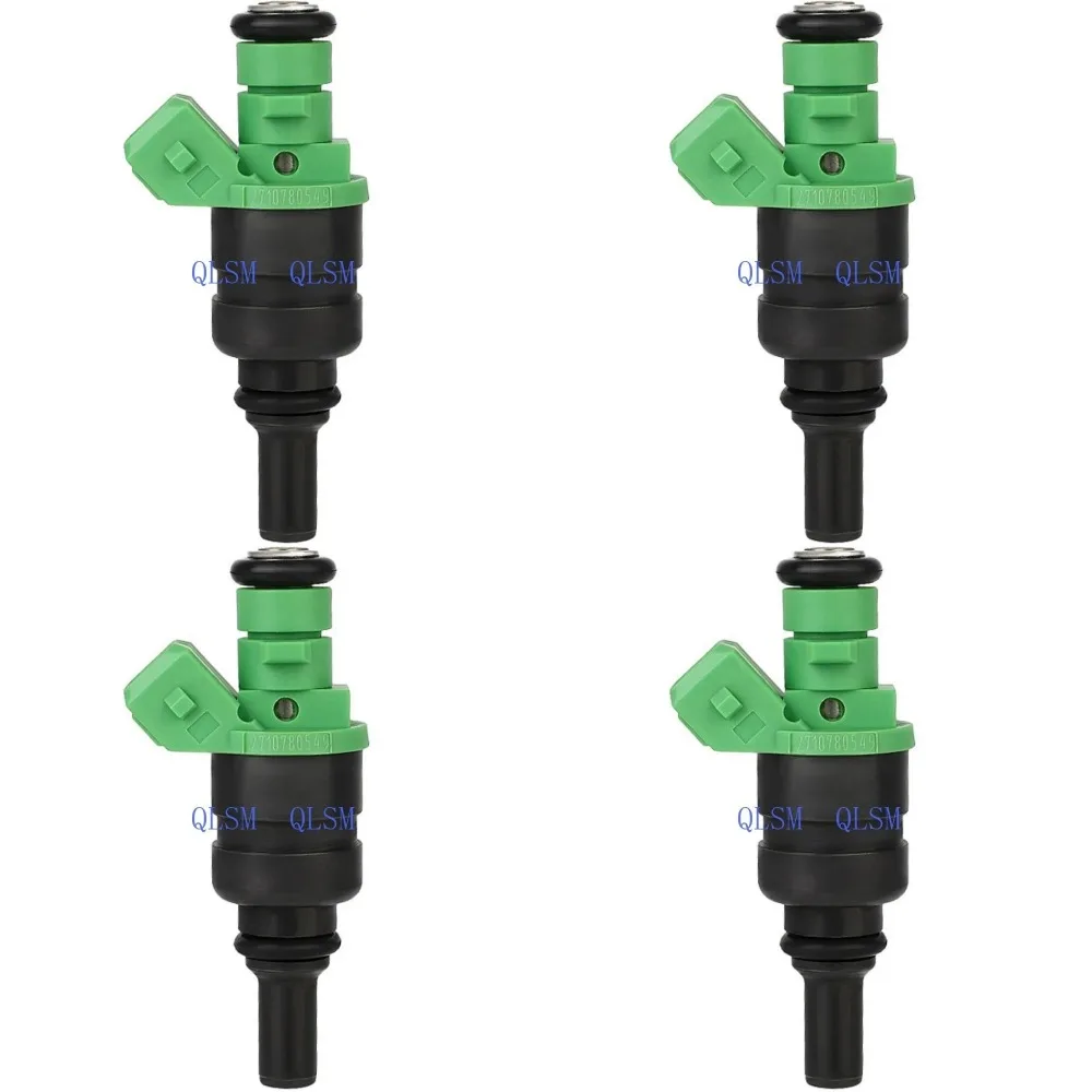 4PCS FUEL INJECTOR 2710780549 FOR MERCEDES BENZ C-CLASS SLK 2.0 2.3 ...