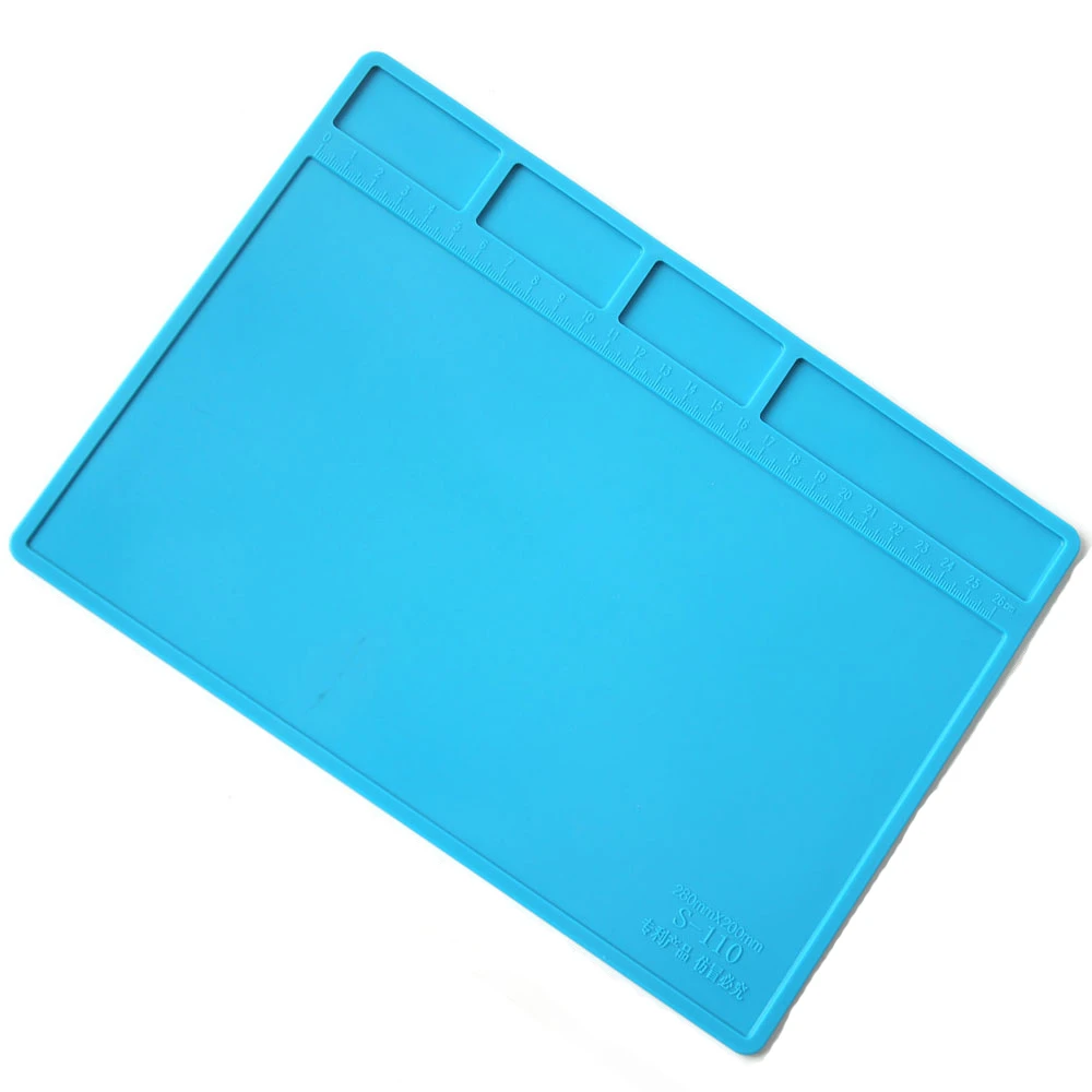 Anti Static Heat Resistant Work Table Soldering Station Silicon ...