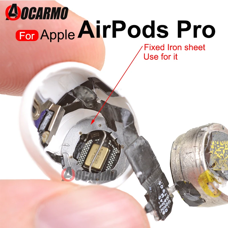 For-Apple-AirPods-Pro-2Pcs-Microphone-Mesh-Net-Dust-Fix-Iron-Plate ...